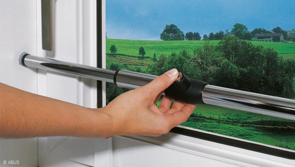 ABUS | teleskopisk stang til vindu