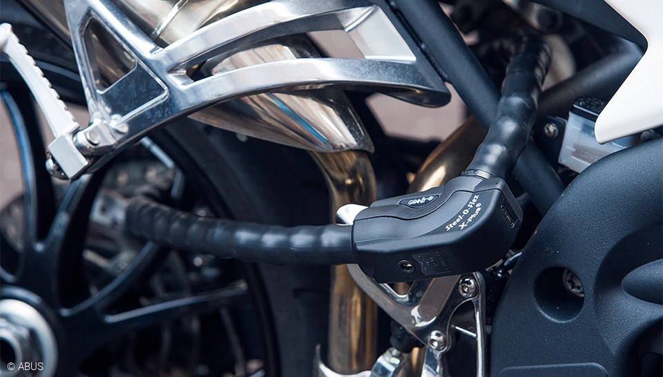 Steel-O-Flex Locks | Security for Motorcycles | ABUS
