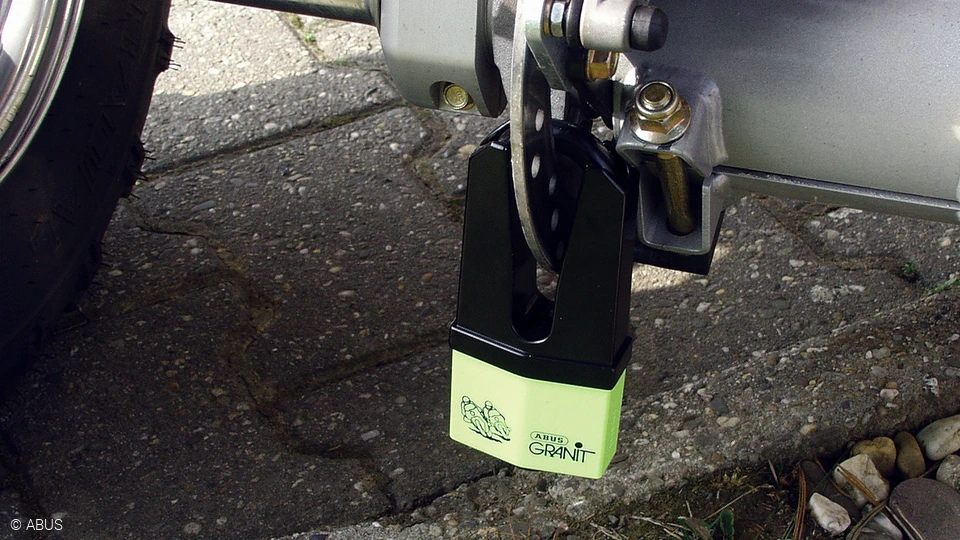 ABUS | Brake Disc Locks for Quad Bikes | Compact and Lightweight